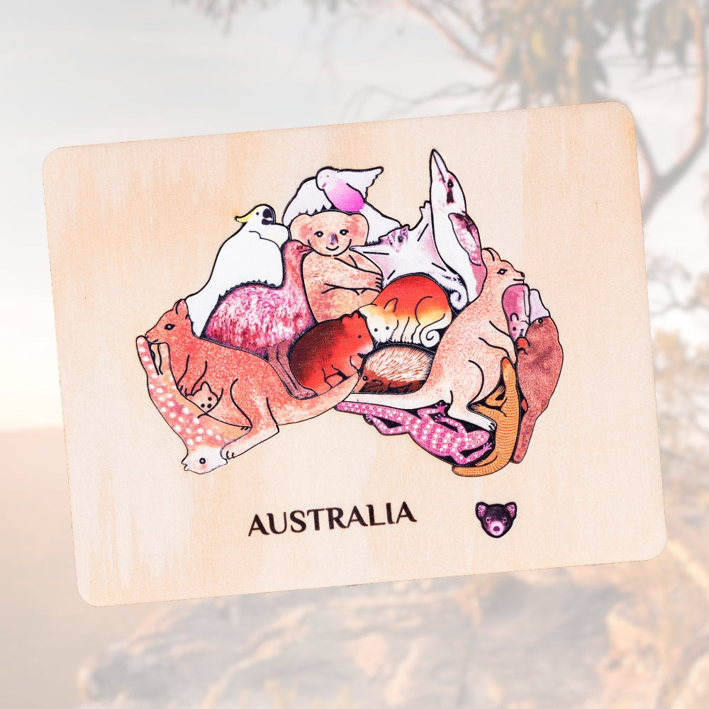 Native Animals of Australia ~ Educational Puzzle – Animal Magic Puzzles
